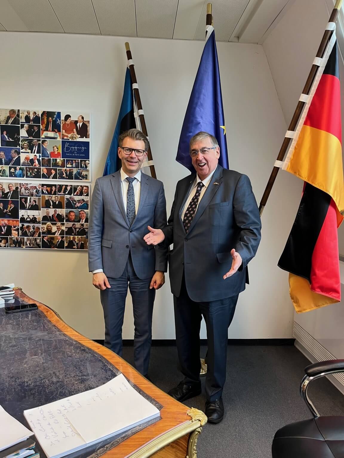 Daniel Caspary MdEP besucht Honorarkonsulat Estlands in Heidelberg ...